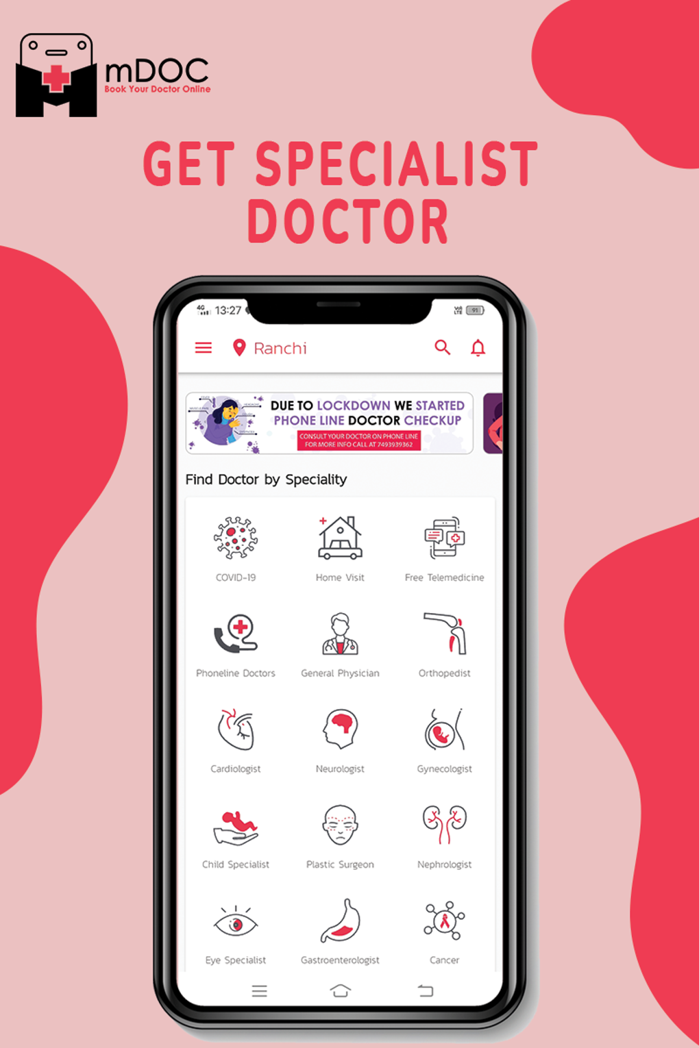 mDOC - Online Doctor Appointment APK for Android - Download