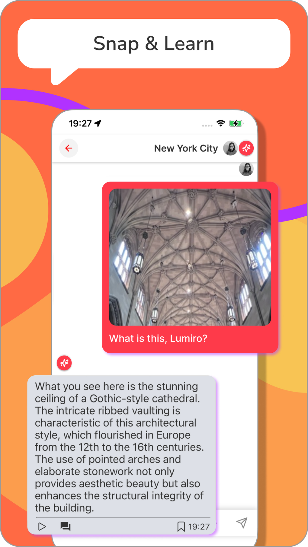 Lumiro AI Tour Guide for iPhone - Download