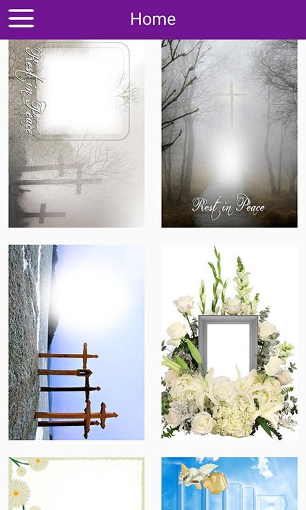 Condolence Photo Maker for Android - Download