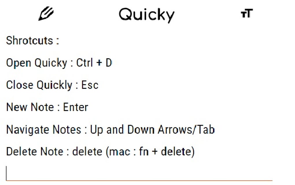 Quicky for Google Chrome - Extension Download