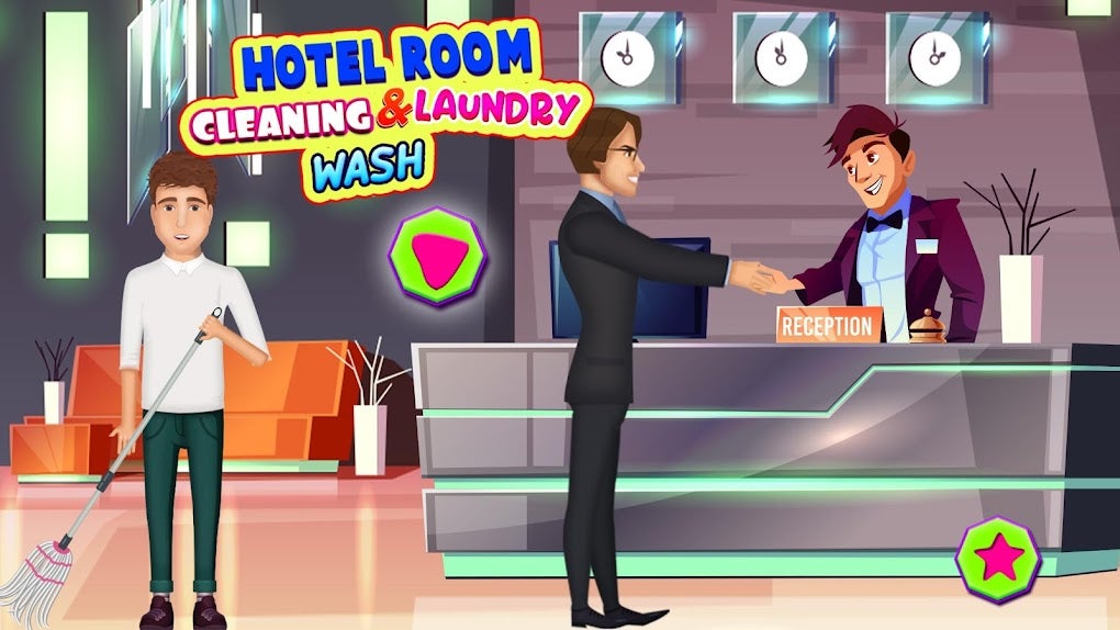 Hotel Room Cleaning Laundry Wash for Android - Download