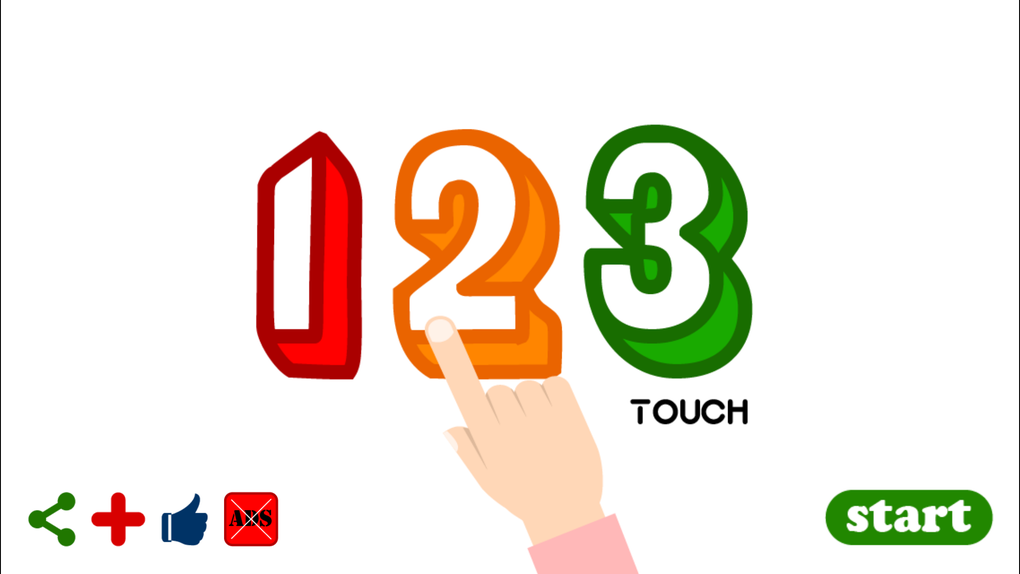 123 Touch the Numbers for preschool kids for iPhone - Download
