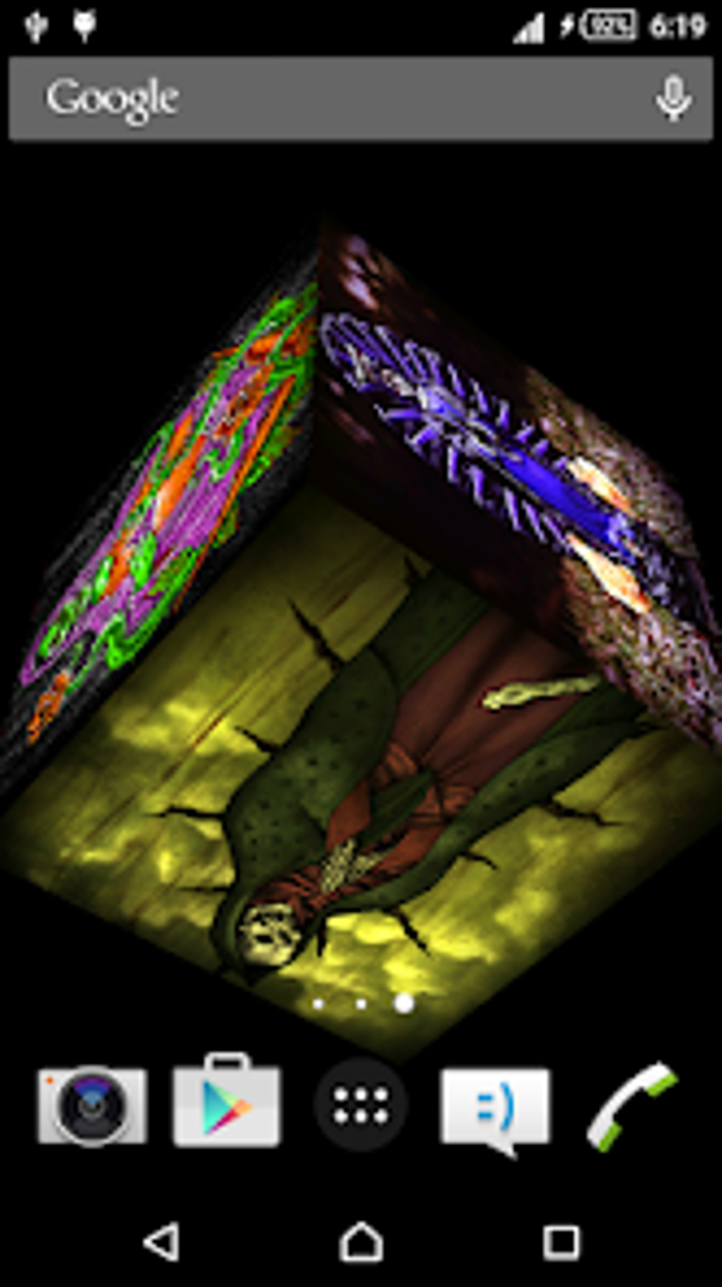 Santa Muerte 3D Live Wallpaper para Android - Descargar