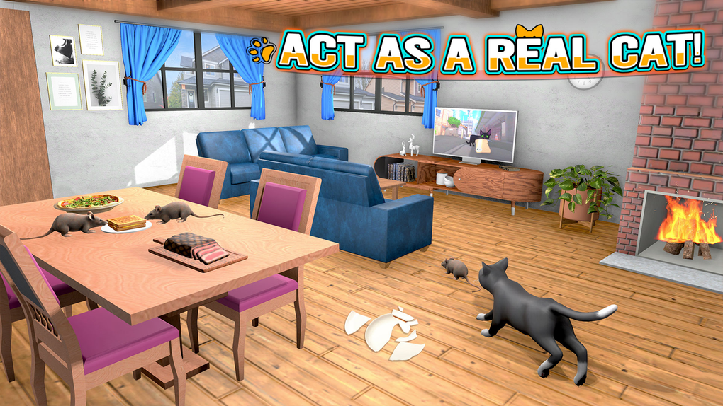Little Kitty: Cat Simulator 3D para iPhone - Descargar