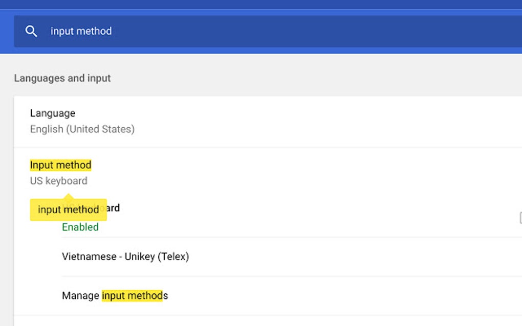 Unikey - Vietnamese IME for ChromeOS for Google Chrome - Extension Download