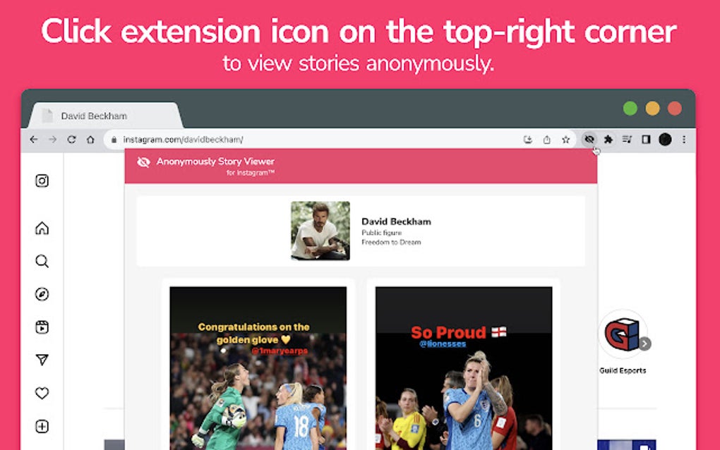 Anonymously Story Viewer for Instagram™ for Google Chrome - Extension ...