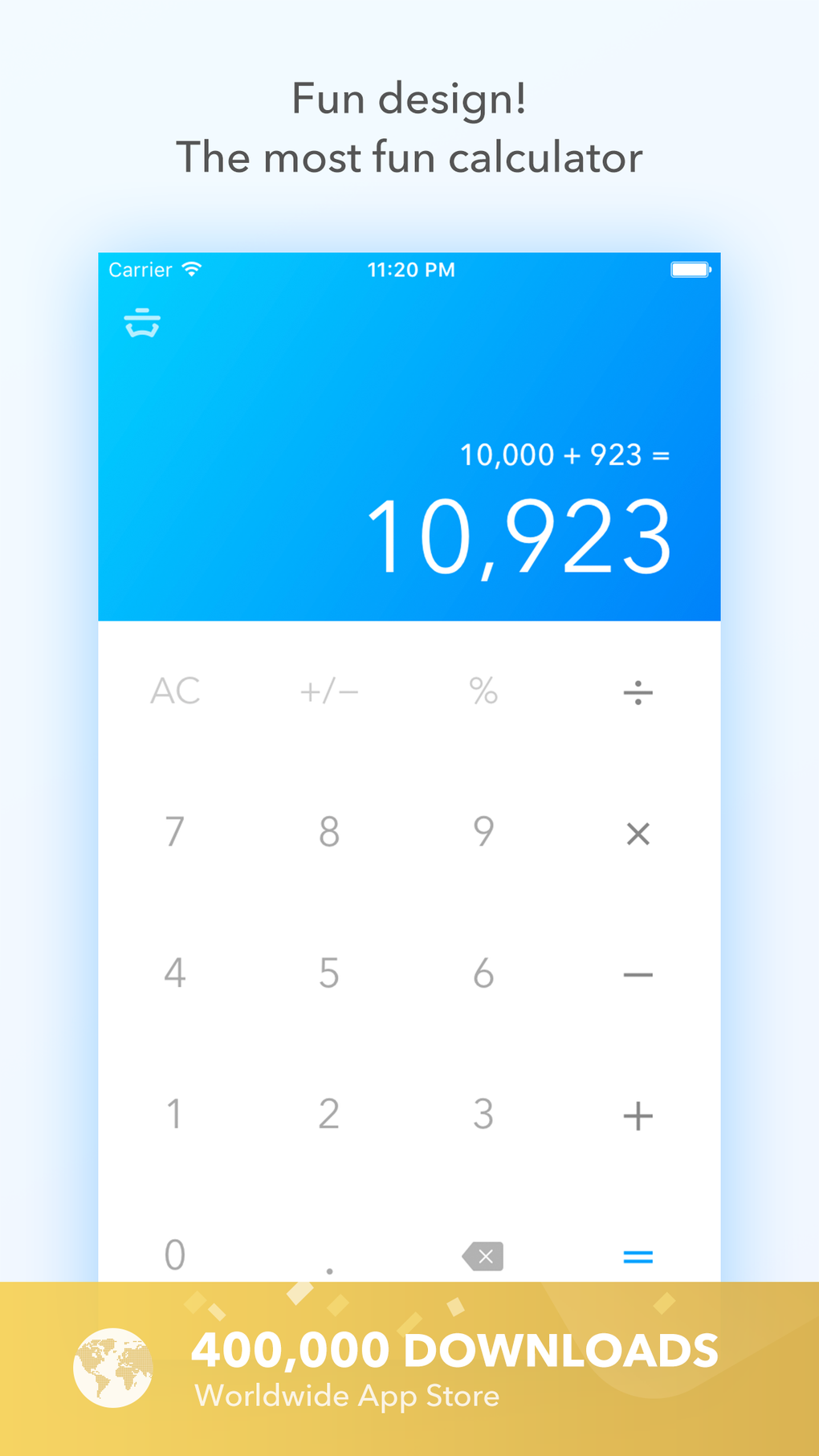 Basic Calculator Pro for iPhone - Download