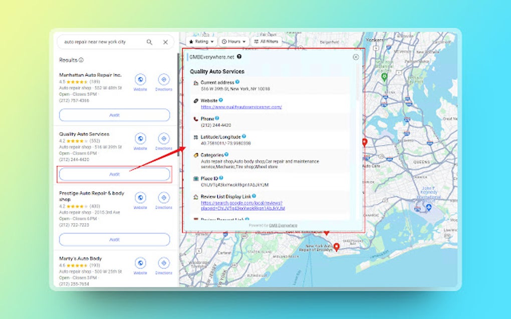 GMB Everywhere - GMBEverywhere.net Google Chrome için - Eklenti İndir