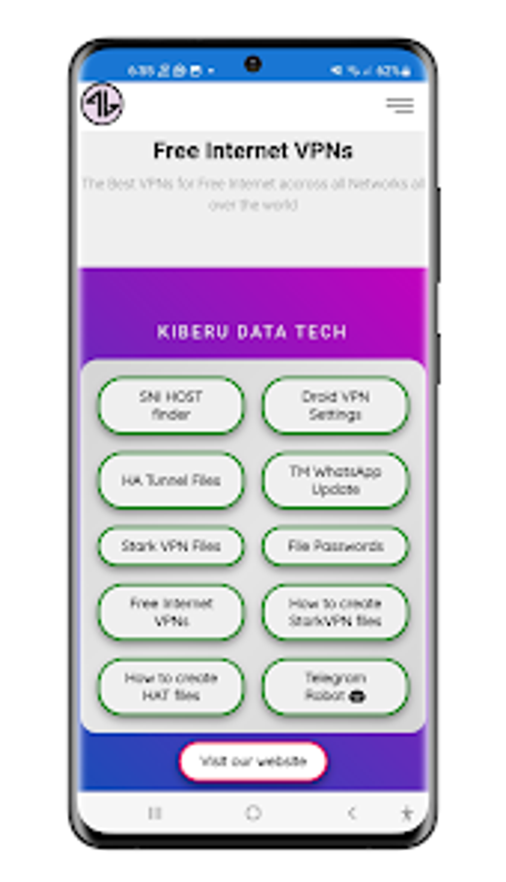 Kiberu Data App for Android - Download