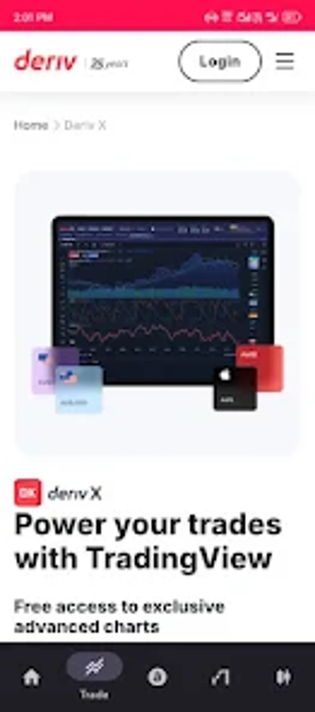 Deriv Plus para Android - Descargar