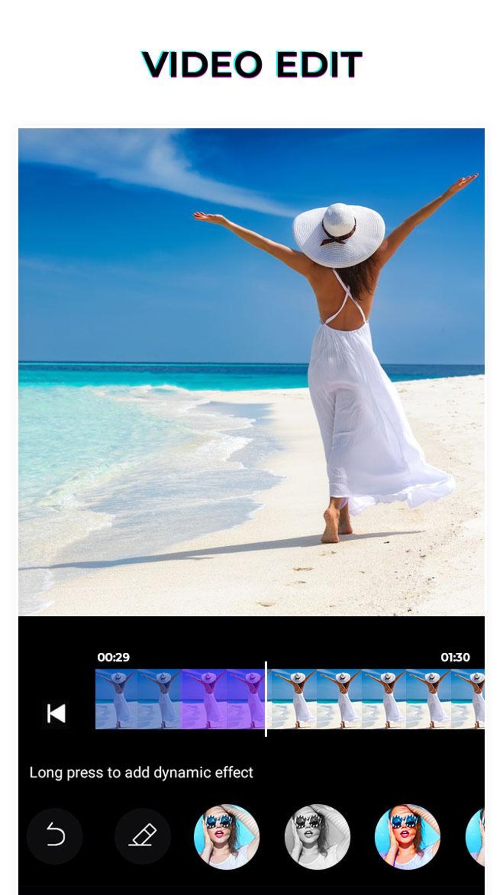 Glitch Video Star Effects - Vinkle Video Editor for Android - Download