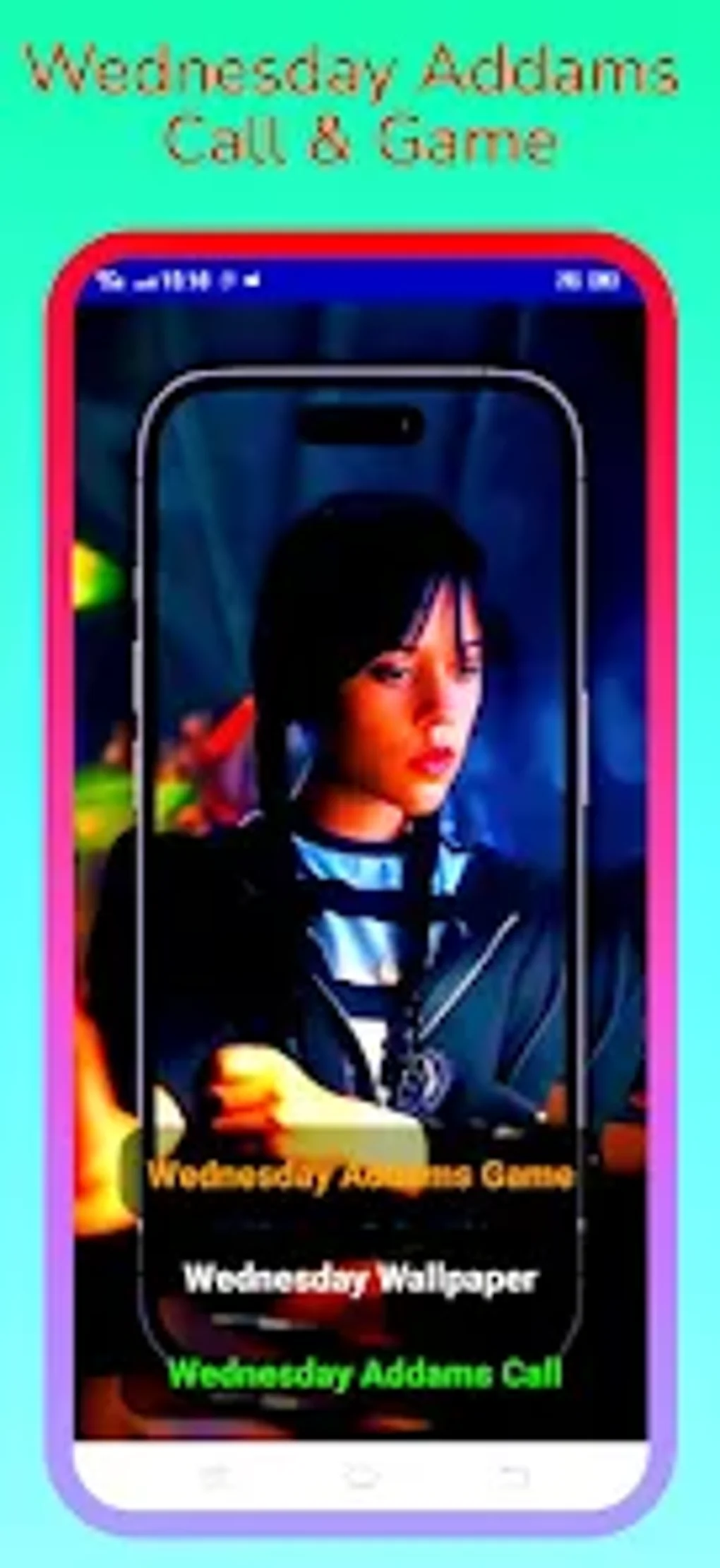 Wednesday Addams Fake Call per Android - Download