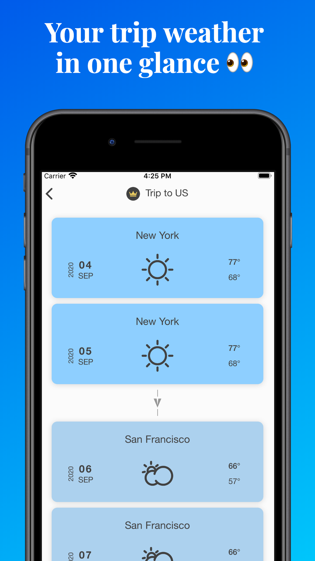 Weather: Traveler live tracker for iPhone - Download