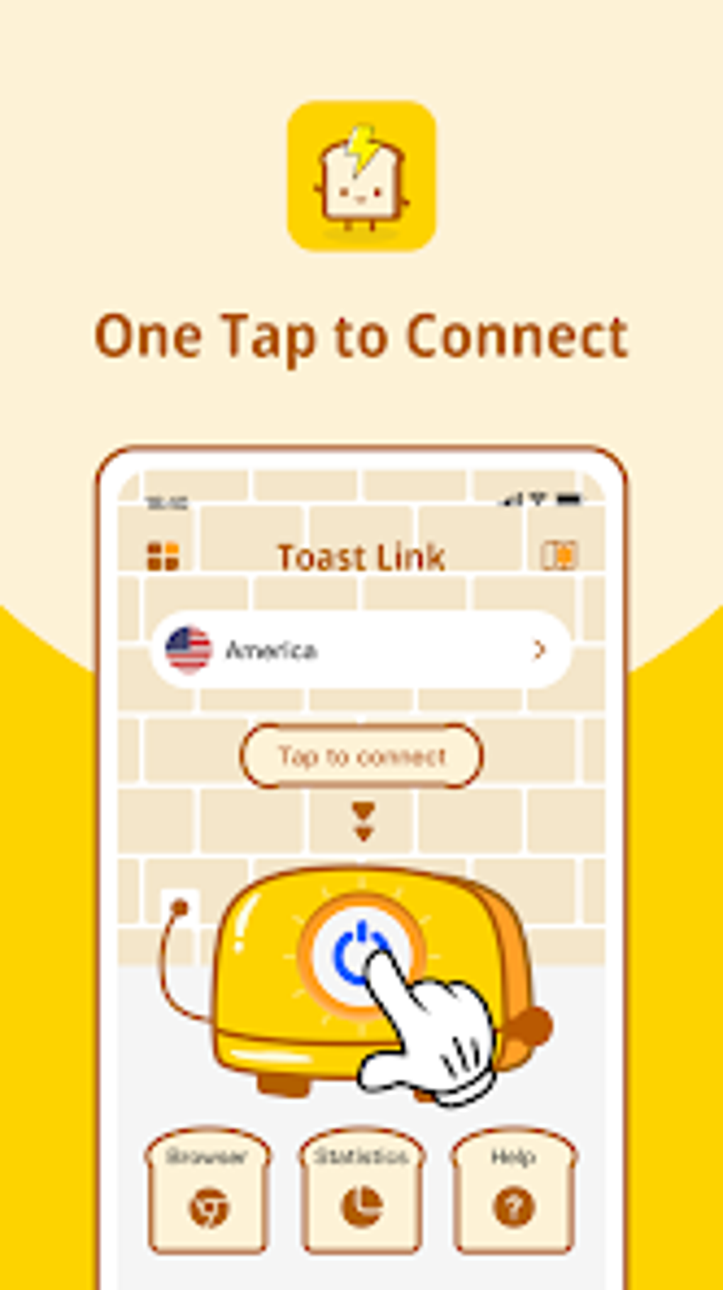 Toast Link-Rapid Stable VPN para Android - Descargar