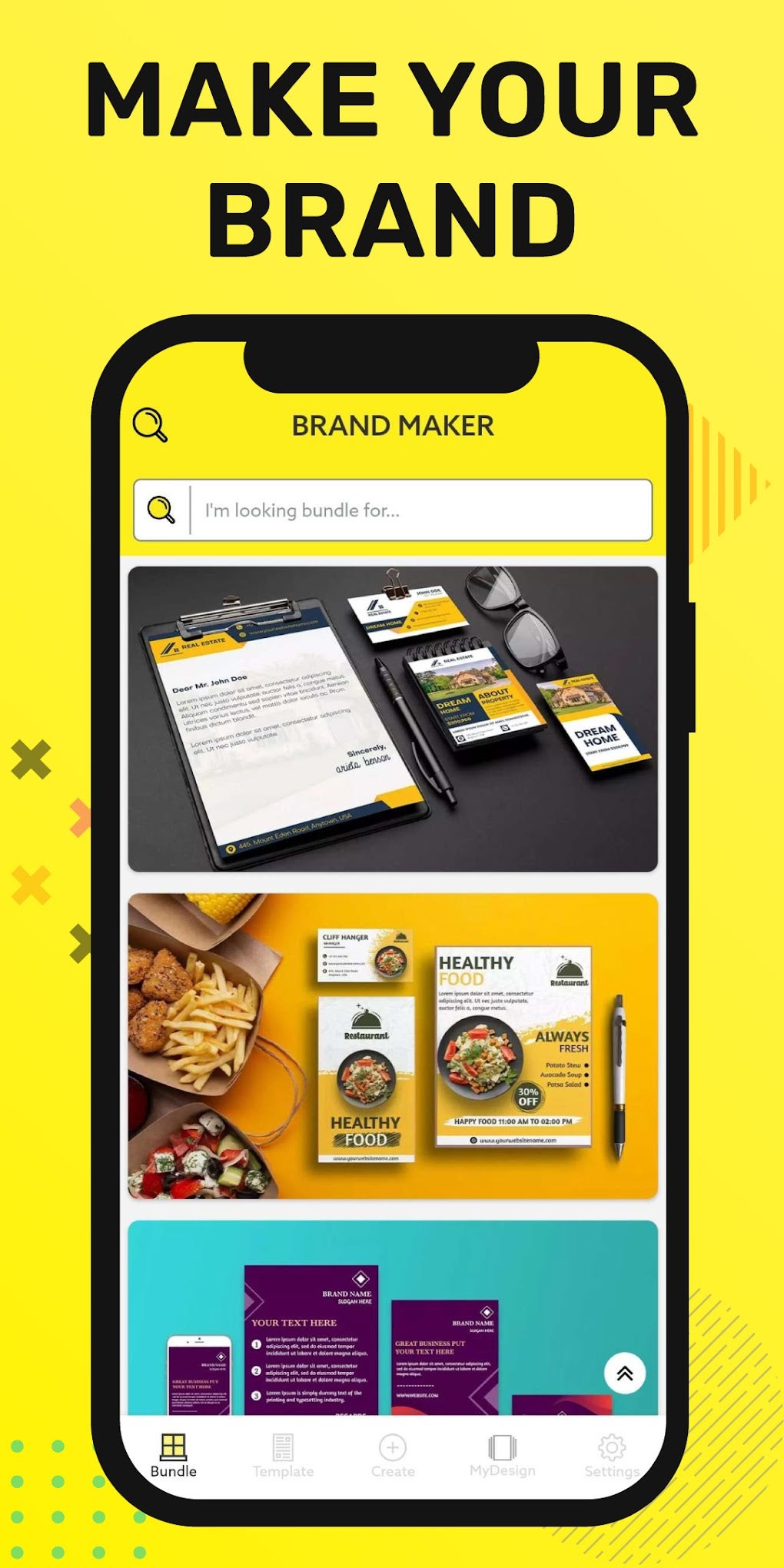 Brand Maker Poster Maker สำหรับ Android - ดาวน์โหลด