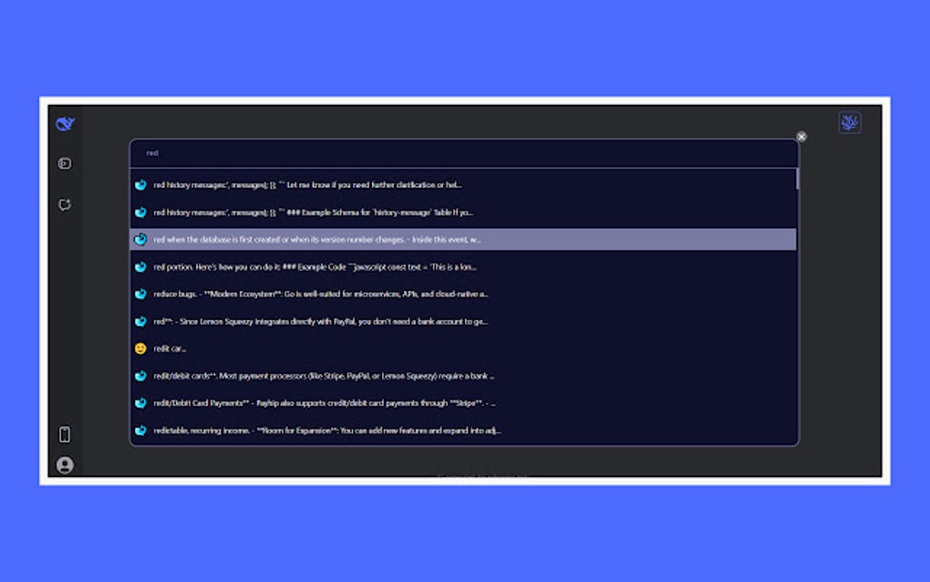DeepSeek Conversations History Search for Google Chrome - Extension ...