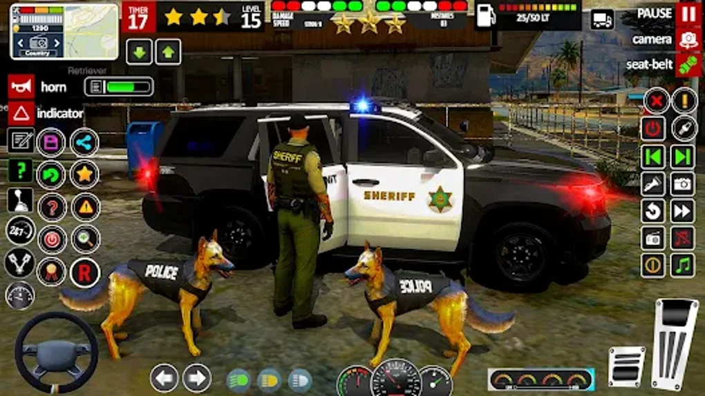 US Police Chase Game Cop Car para Android - Descargar