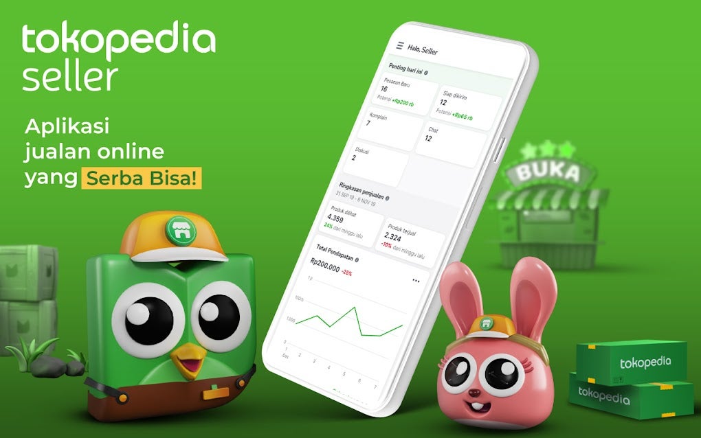 Tokopedia Seller for Android - Download