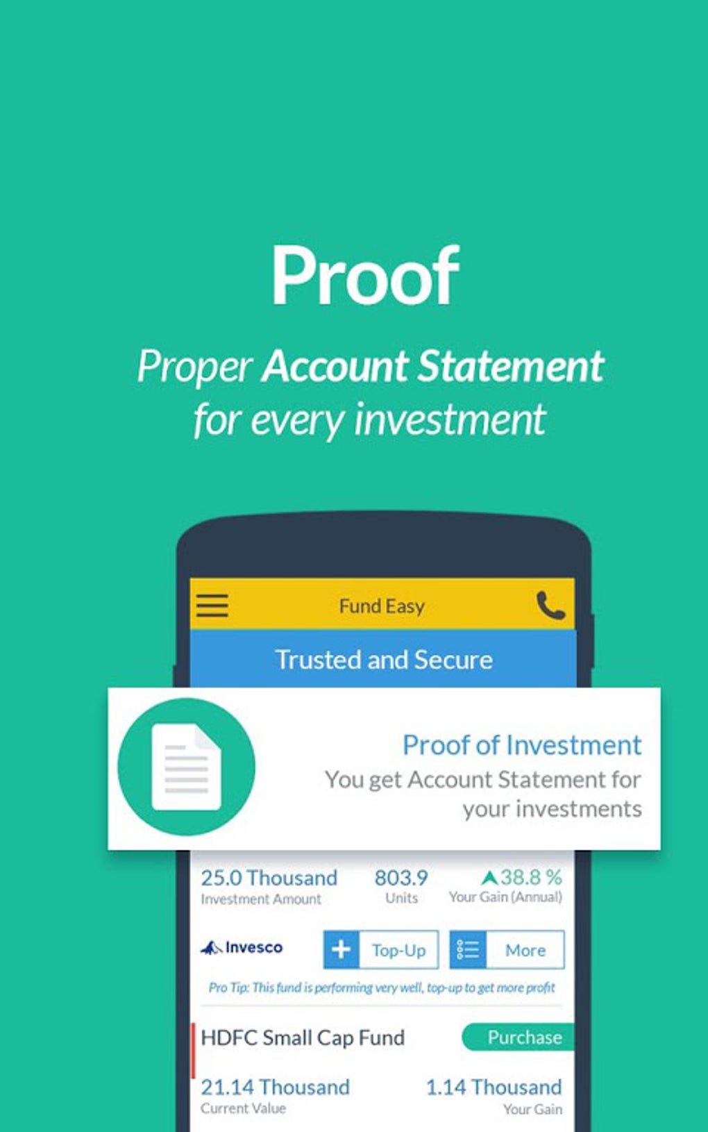 Mutual Fund, SIP- Fund Easy [Indians & NRIs] APK for Android - Download
