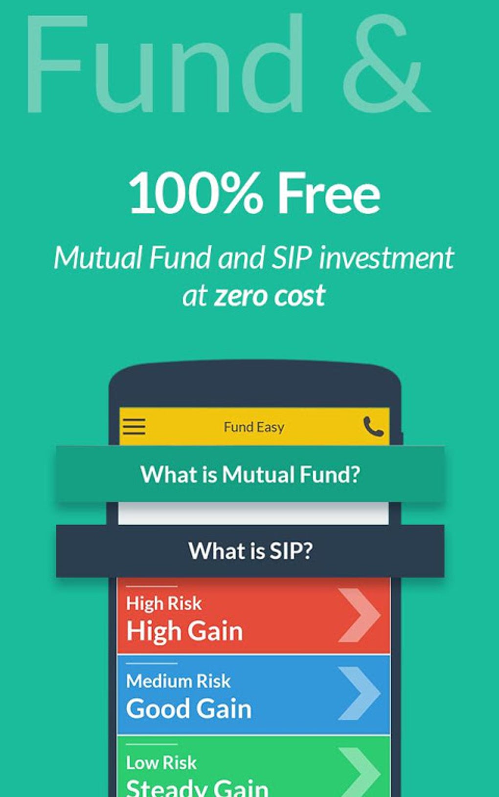 Mutual Fund, SIP- Fund Easy [Indians & NRIs] APK for Android - Download