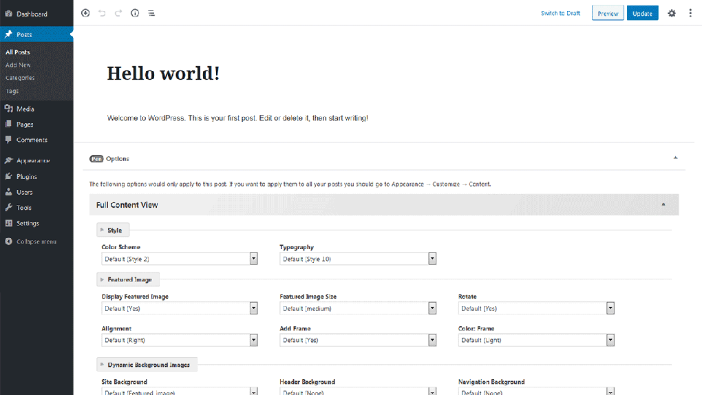 WordPress için Pen - İndir