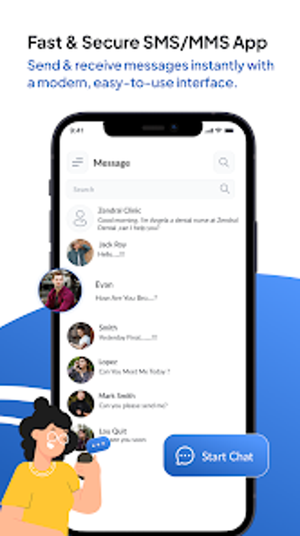Android 용 Messages Pro - SMS Chat - 다운로드