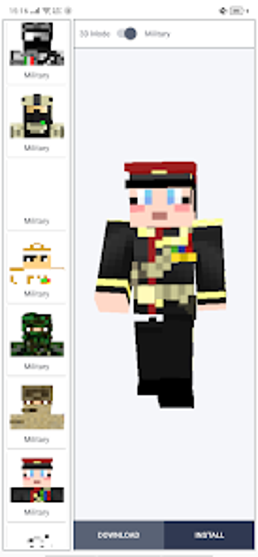 Military Skins for MCPE für Android - Download