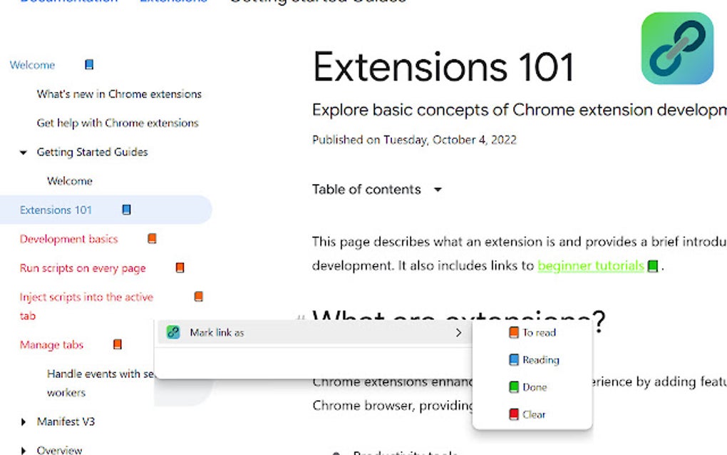 StudyLinks per Google Chrome - Estensione Download