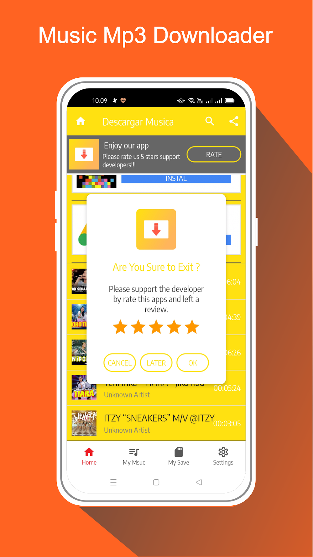 Descargar Música Mp3 for Android - Download