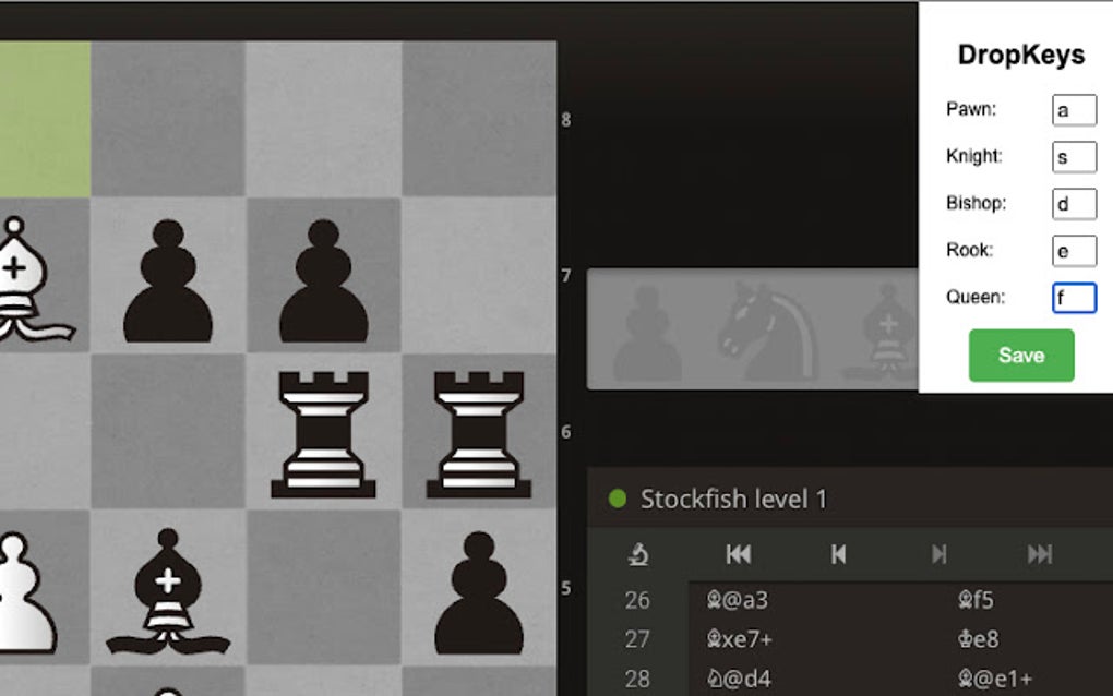Lichess.org crazyhouse extension para Google Chrome - Extensión Descargar
