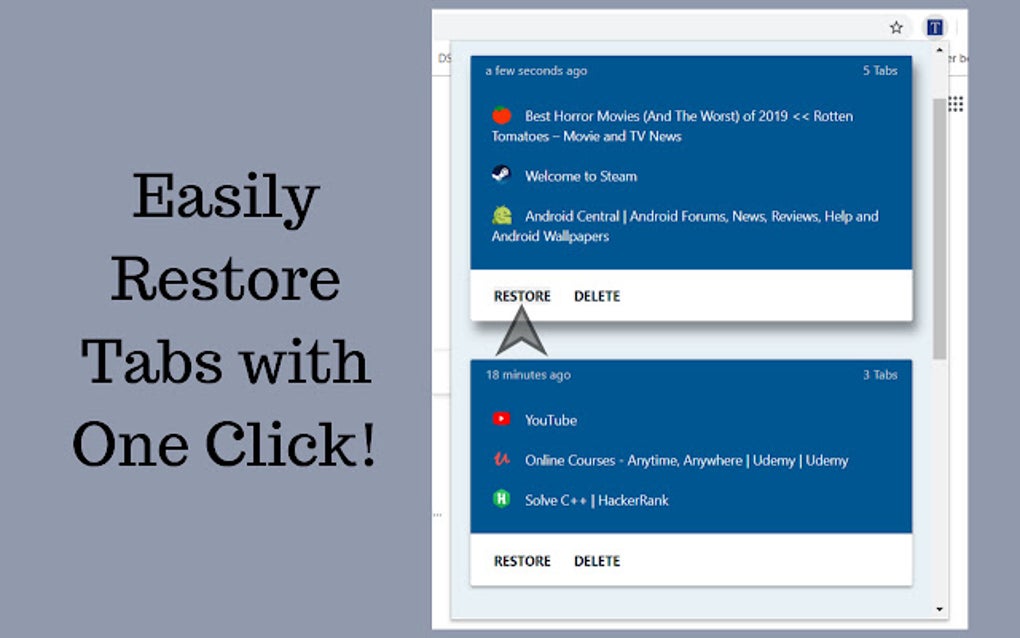 Save Chrome Tabs For Later for Google Chrome - Extension Download