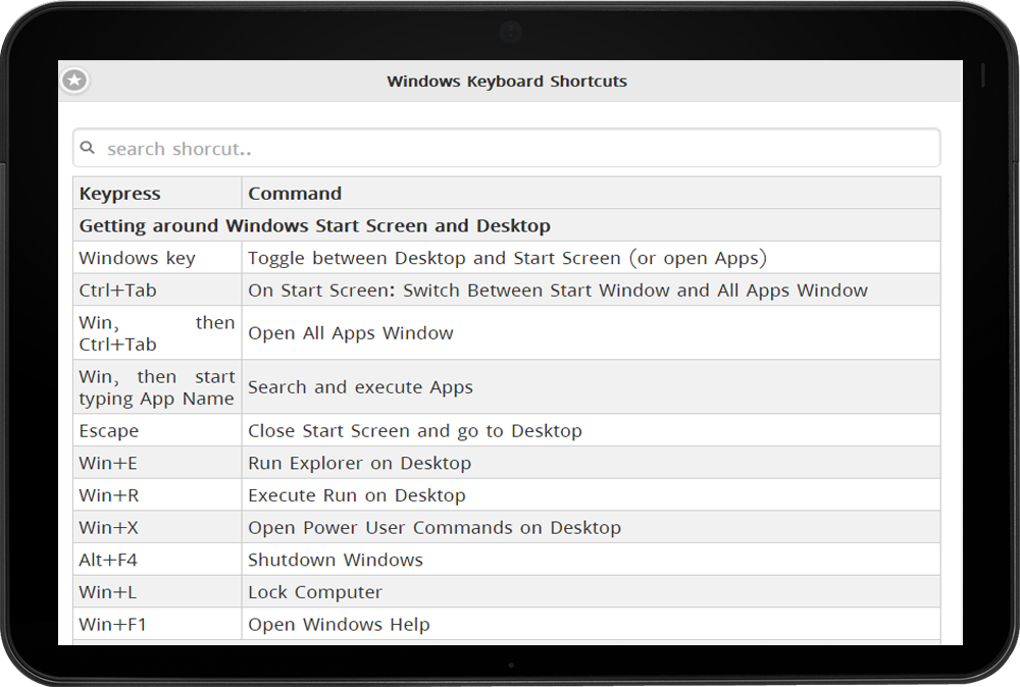 Keyboard Shortcut for Windows APK สำหรับ Android - ดาวน์โหลด Keyboard Shortcut for Windows APK สำหรับ Android - ดาวน์โหลด