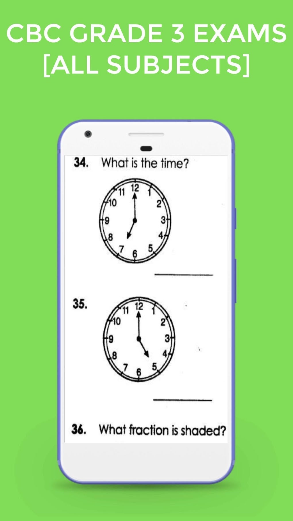 Grade 3 Cbc Exams All Subjects for Android - Download