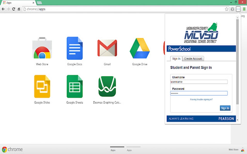 MCVSD PowerSchool para Google Chrome - Extensión Descargar