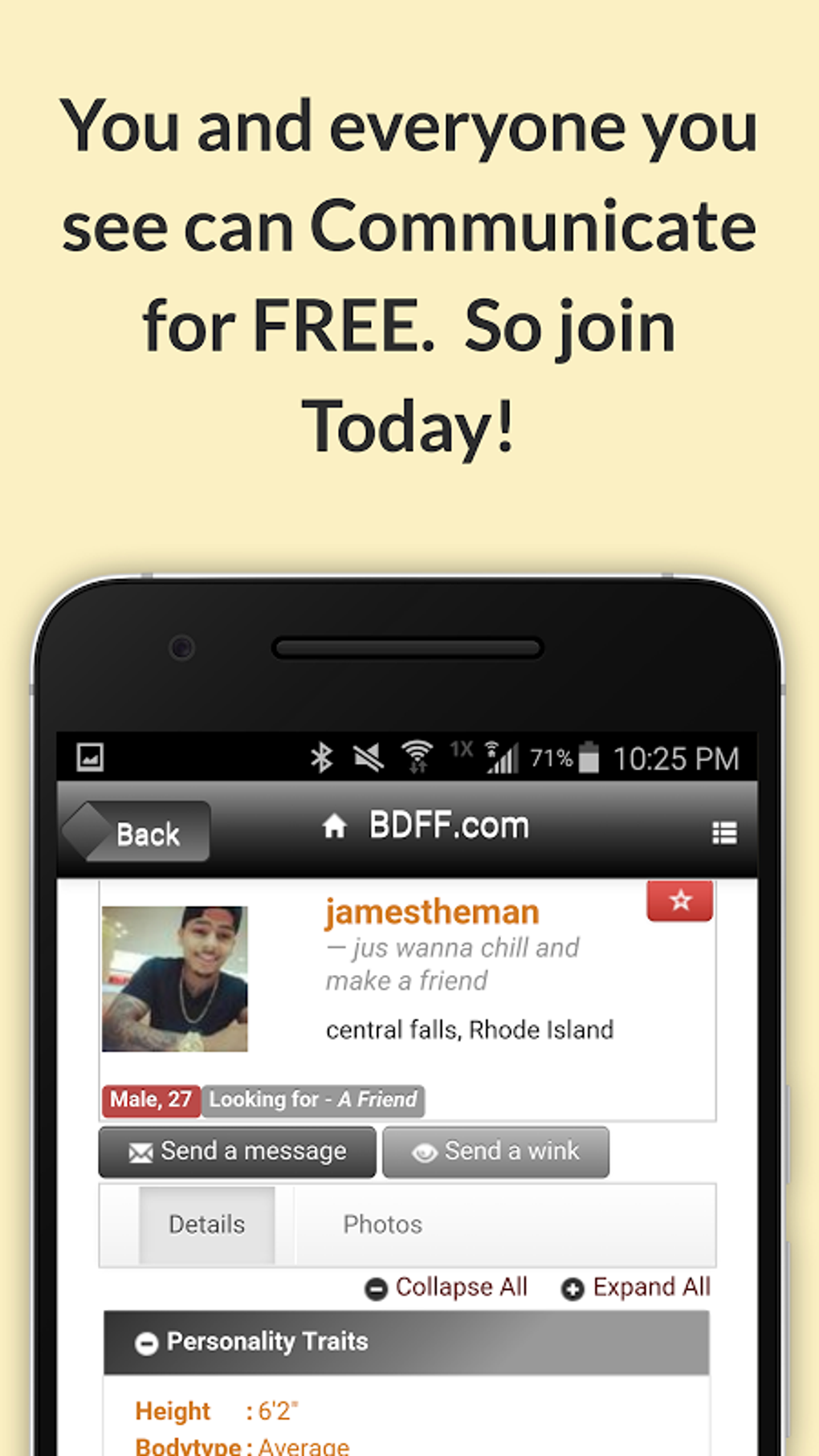 BDFF ♥ 100% Free Black Dating APK for Android - Download