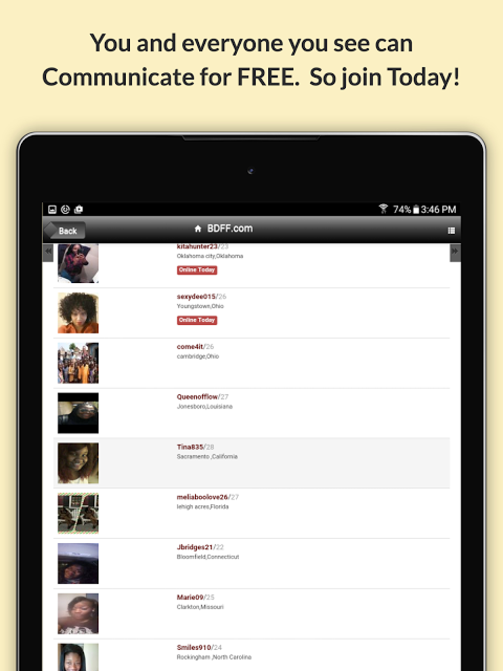 BDFF ♥ 100% Free Black Dating APK for Android - Download
