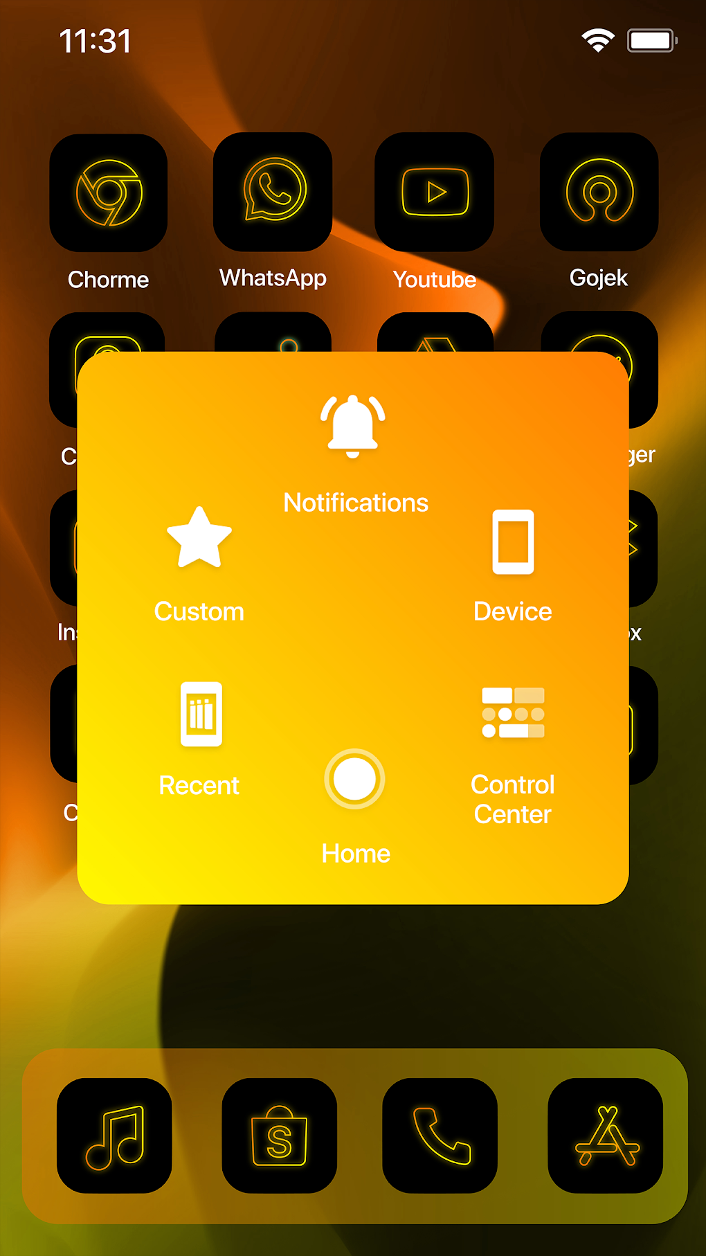 Wow Bumblebee Theme Icon Pack for Android - Download