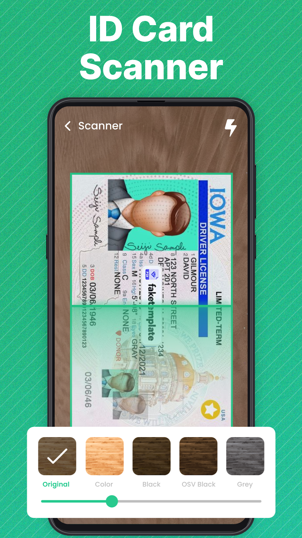 Android için ID Card Scanner PDF Scanner - İndir