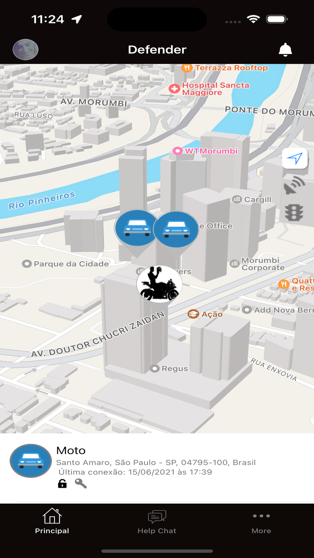 Defender Rastreamento for iPhone - Download