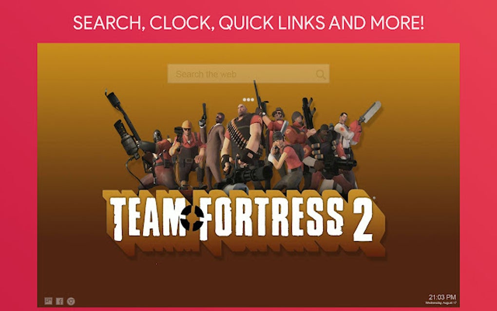 Team Fortress 2 Wallpaper HD Custom New Tab for Google Chrome ...
