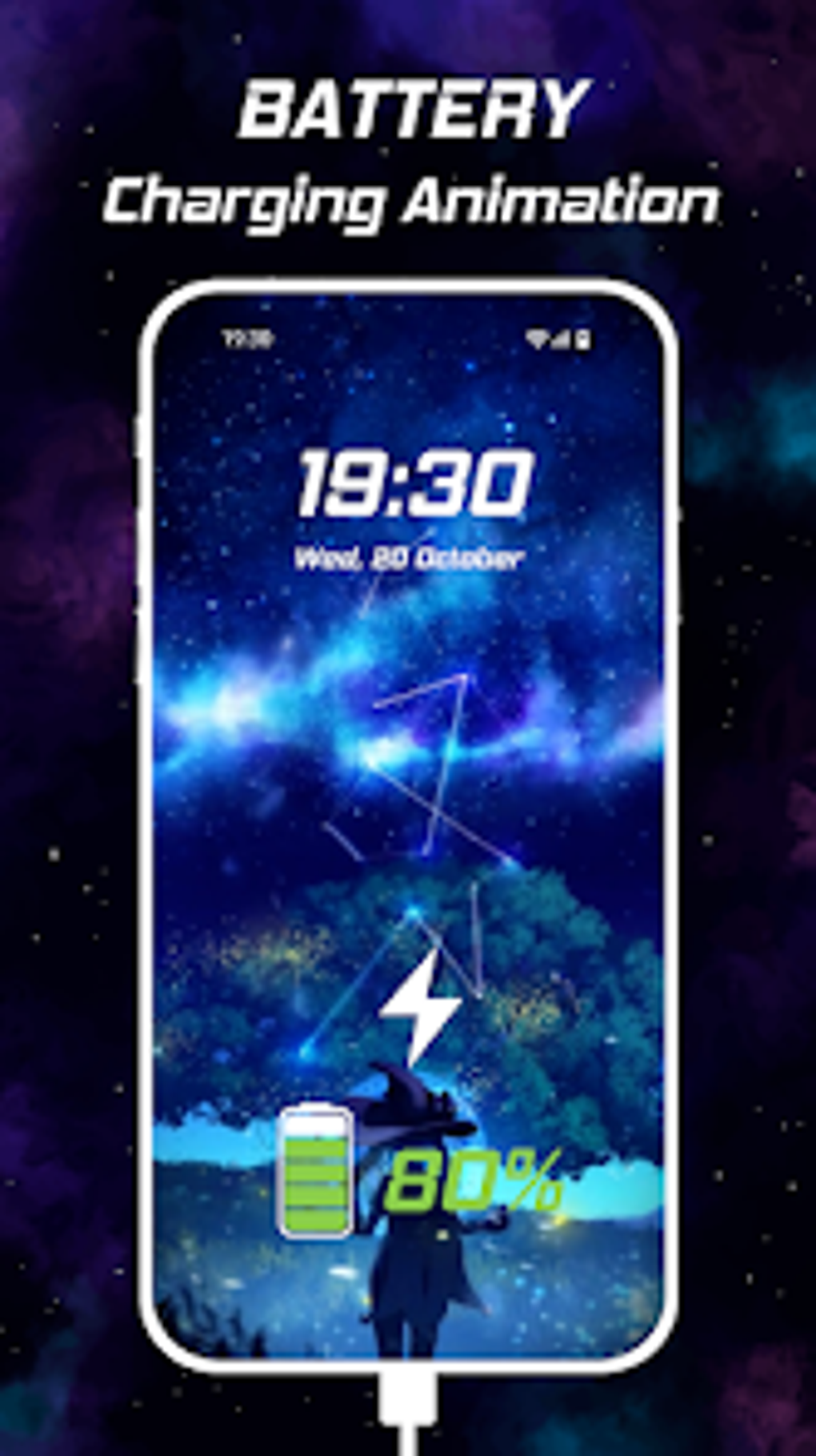 3D Battery Charging Animation für Android - Download
