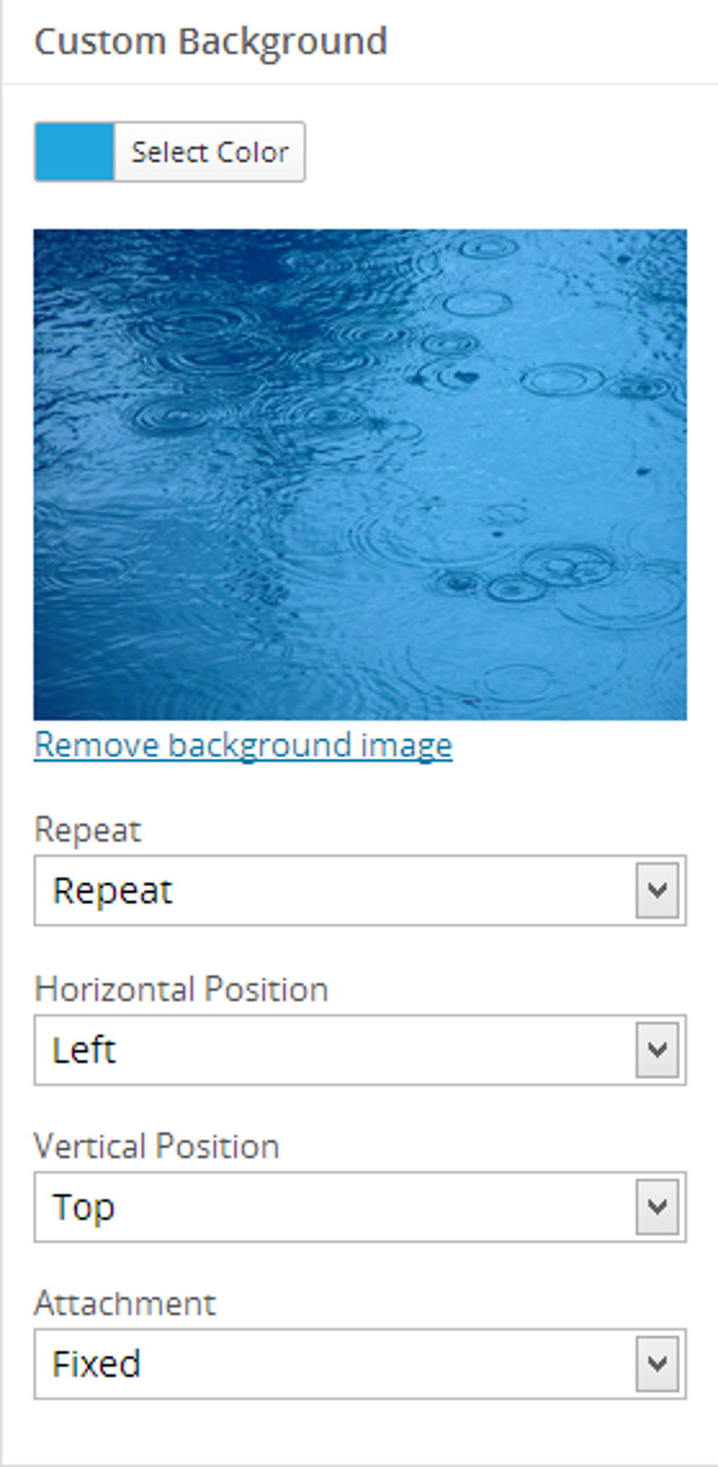 Custom Background Extended pour WordPress - Télécharger
