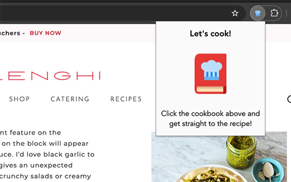 Let's cook! สำหรับ Google Chrome - ส่วนขยาย ดาวน์โหลด