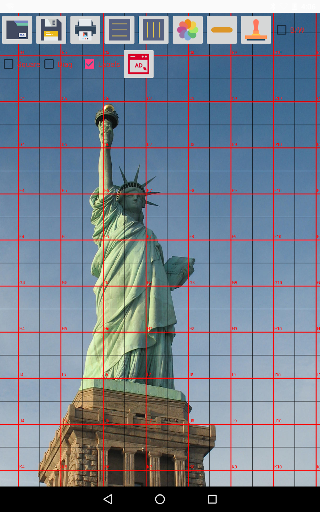 Drawing Grid Maker para Android - Descargar