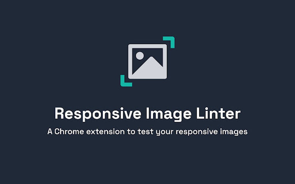 Responsive Image Linter para Google Chrome - Extensión Descargar