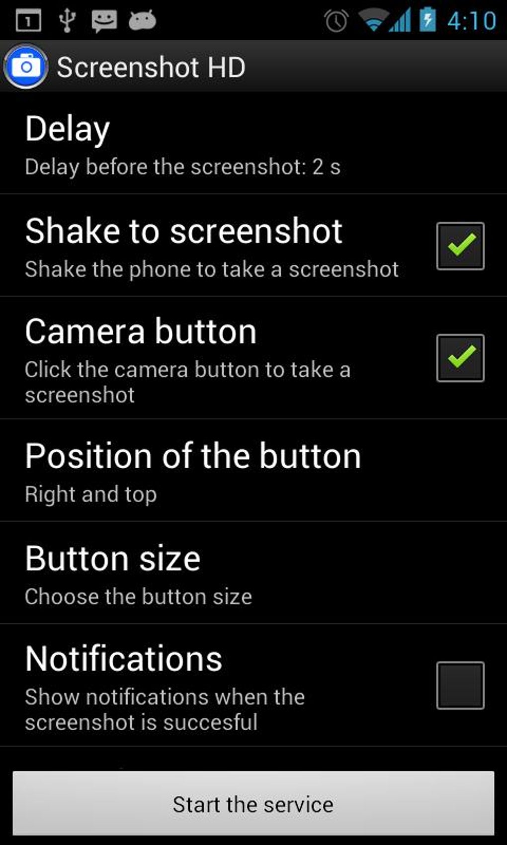 Screenshot HD APK for Android - Download