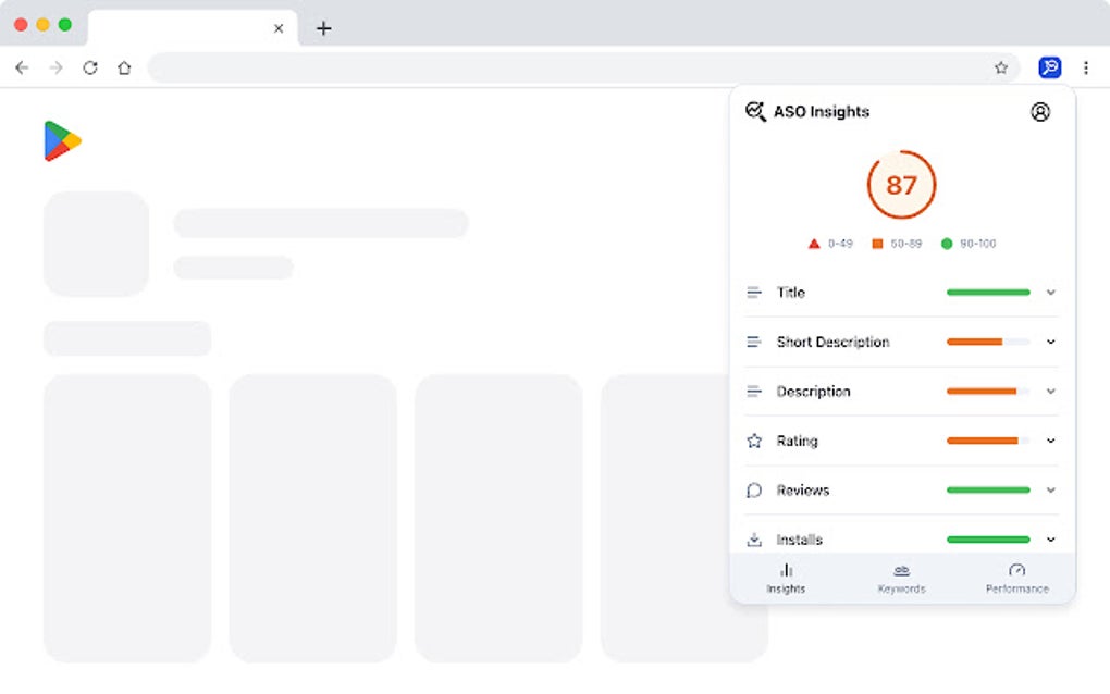ASO Insights for Google Chrome - Extension Download