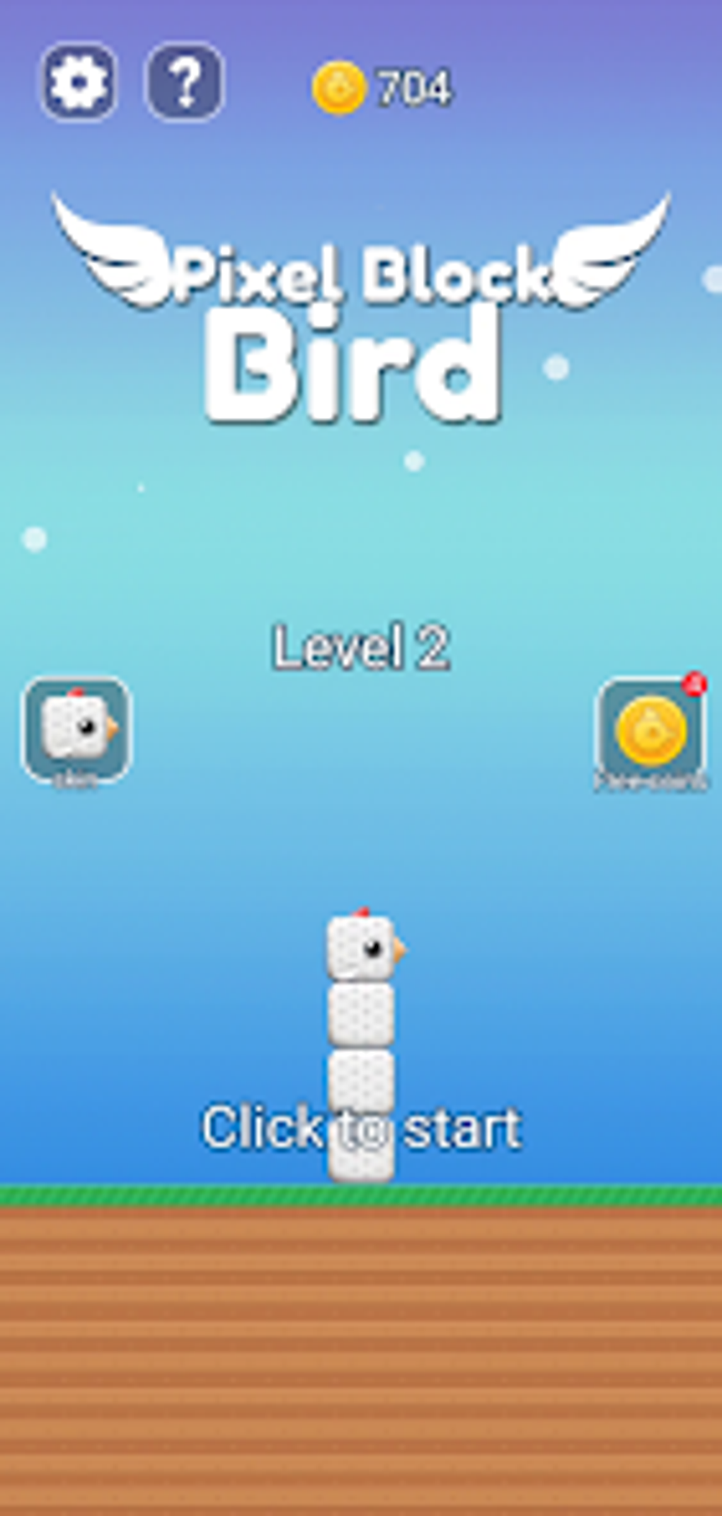 Pixel Block Bird สำหรับ Android - ดาวน์โหลด