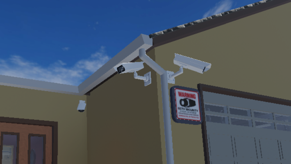 House with alarm system and cameras for ROBLOX - Game Download
