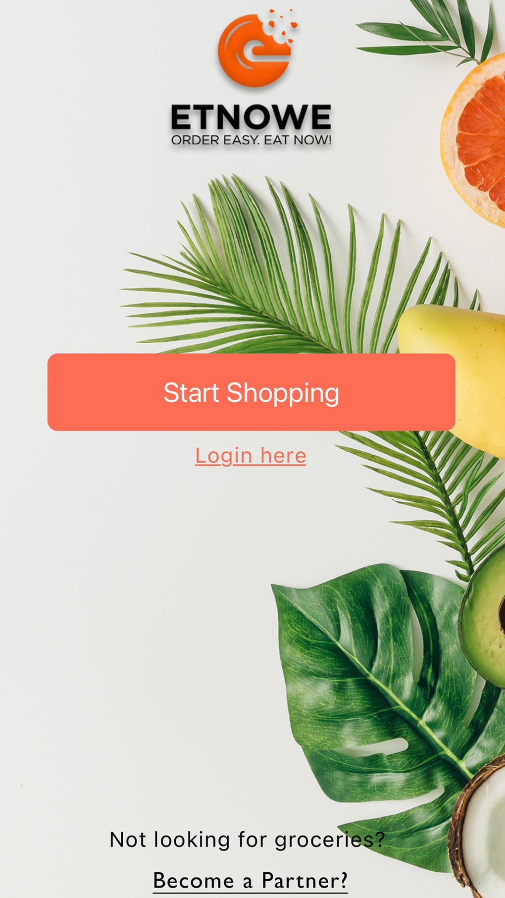 ETNOWE: Grocery Delivery para iPhone - Download ETNOWE: Grocery Delivery para iPhone - Download